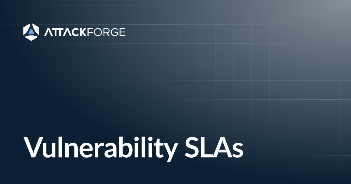Vulnerability SLAs | AttackForge